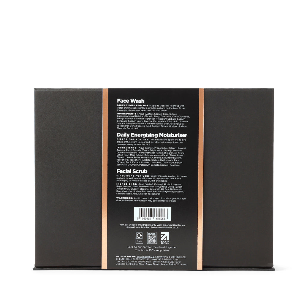 Facial Gift Set Box – Hawkins & Brimble UK